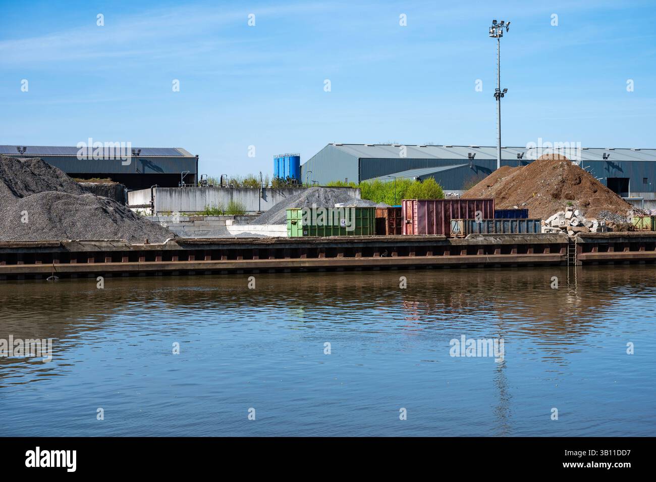 Galloo Ropswalle recyling for ferro and non ferro industry in Menen at ...