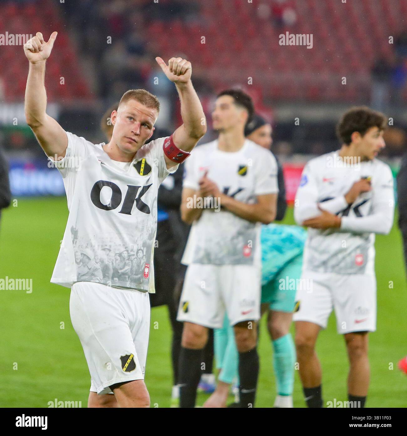 Alkmaar, Netherlands. 24th Apr, 2025. ALKMAAR - 24-04-2025, AFAS ...