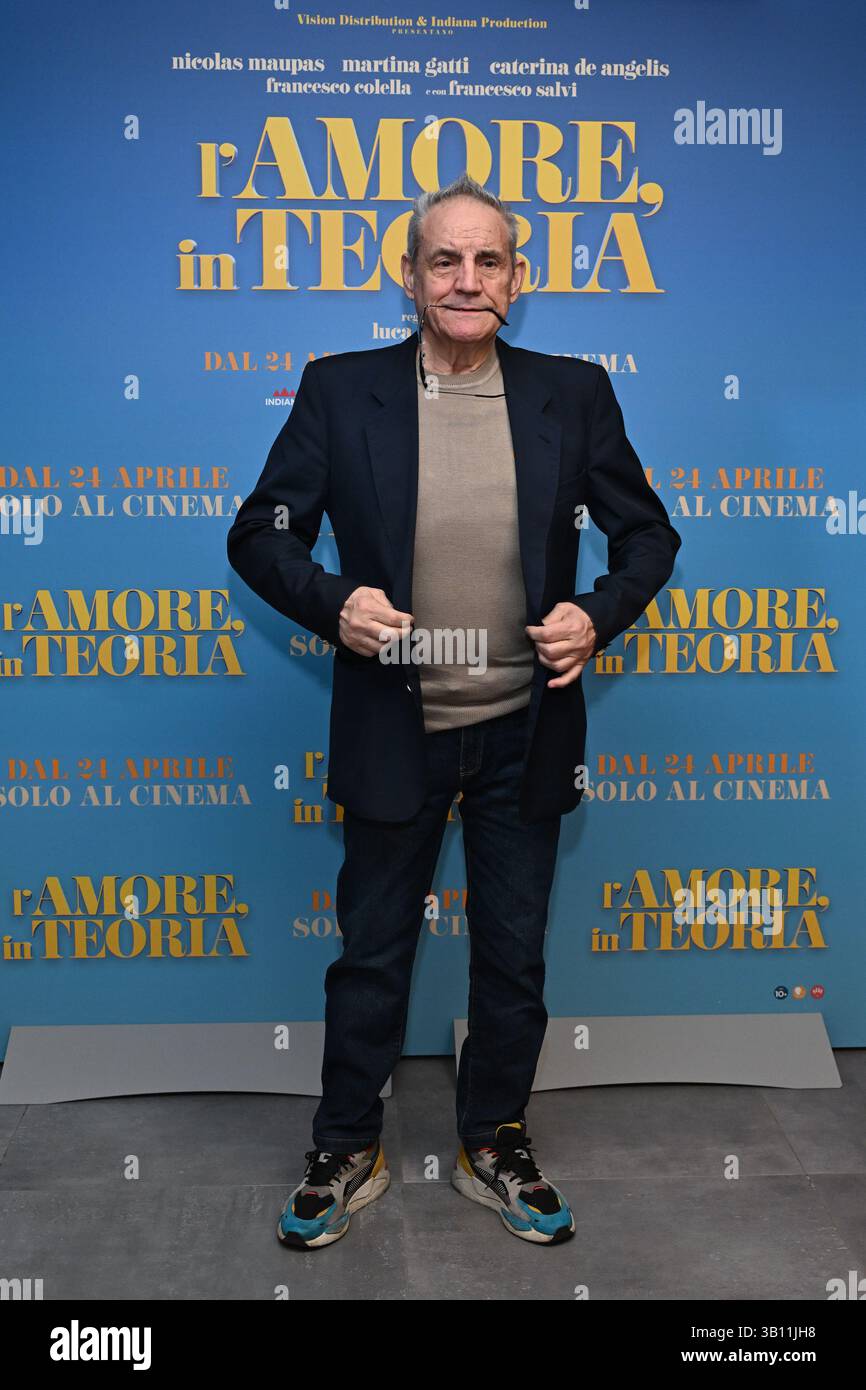 Milan, Italy. 24th Apr, 2025. Milan, Preview of the Film “Love in ...
