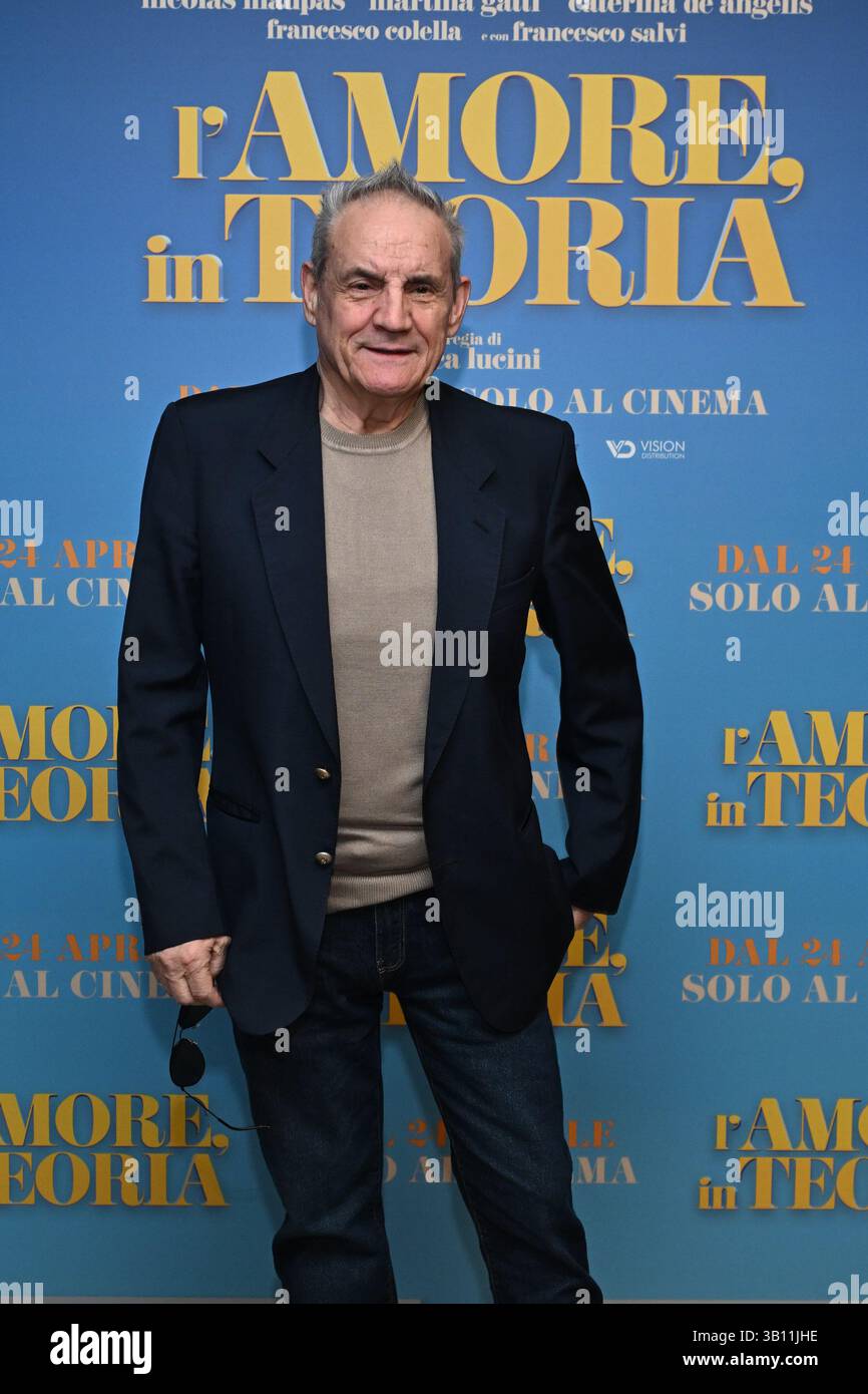 Milan, Italy. 24th Apr, 2025. Milan, Preview of the Film “Love in ...