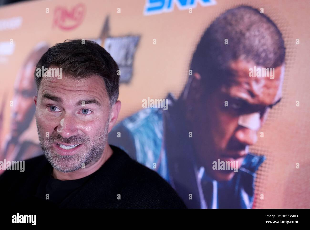Promoter Eddie Hearn following a press conference at The Tottenham ...