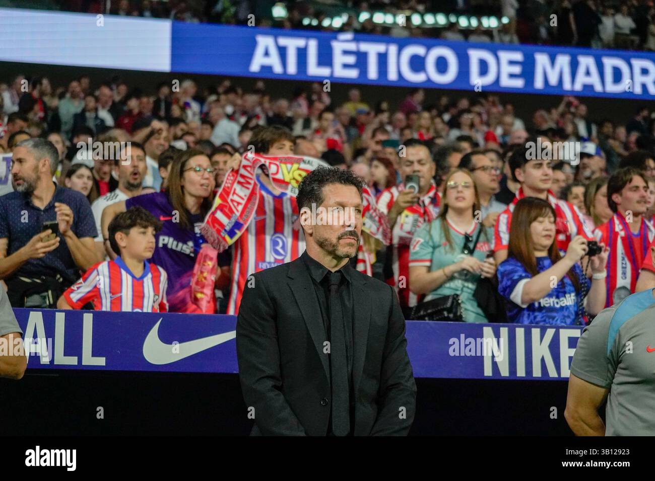 Madrid, Spain. 24th Apr, 2025. Madrid, Spain, April 24th 2025 Atlético ...