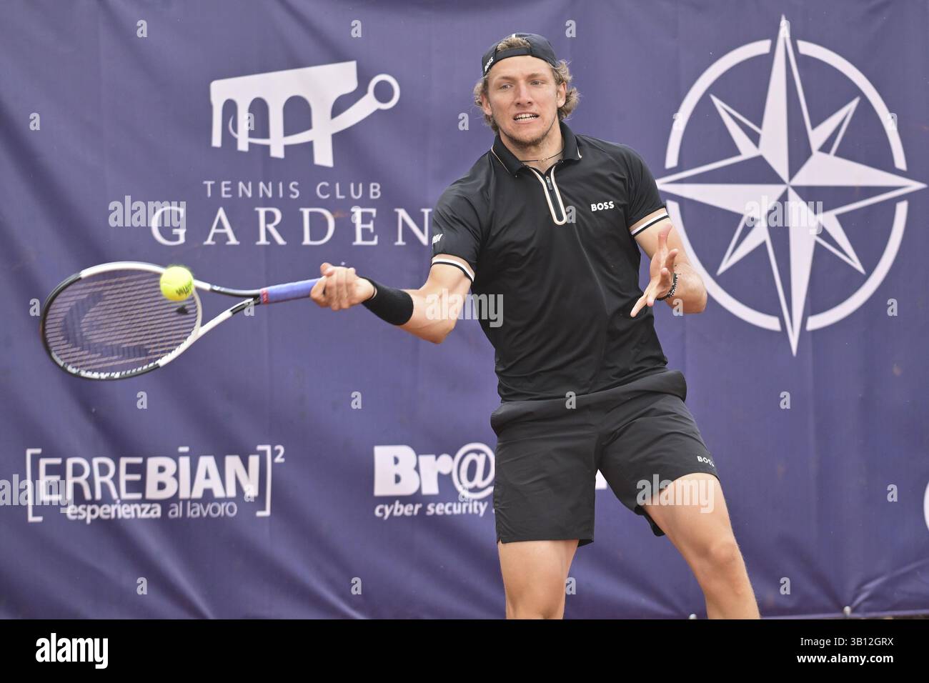 Rome, Italy. 24th Apr, 2025. Jacopo Berrettini (ITA) in action during ...