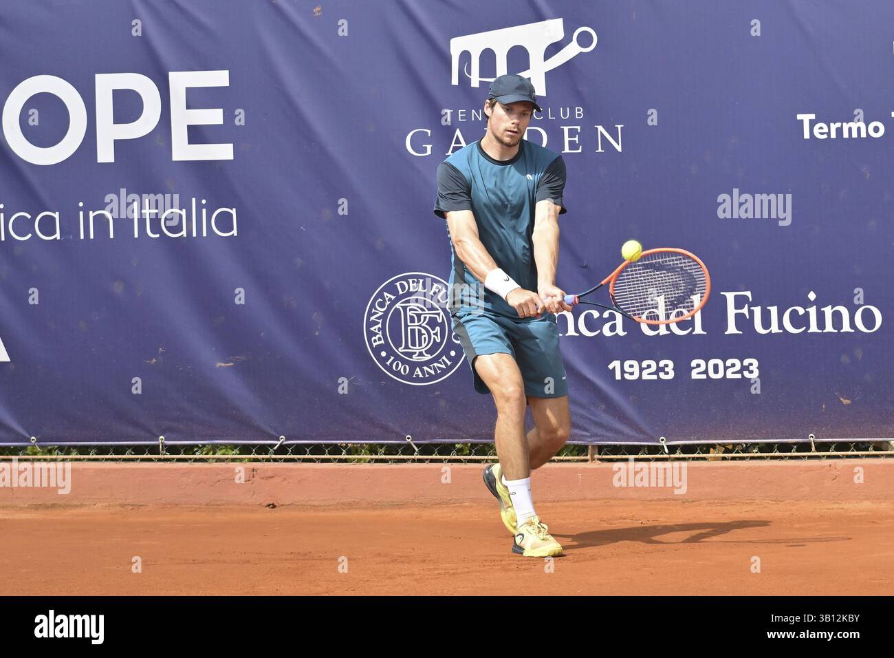 Sandro Kopp (AUT) in action during the quarter-final match of ATP Roma ...