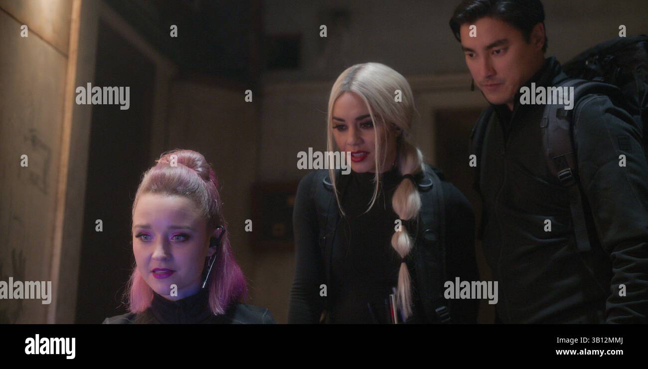 Florence Hall, Vanessa Hudgens, Remy Hii, "The Princess Switch 3 ...