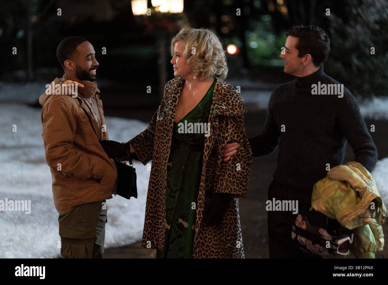Philemon Chambers, Michael Urie, Jennifer Coolidge, "Single All the Way ...