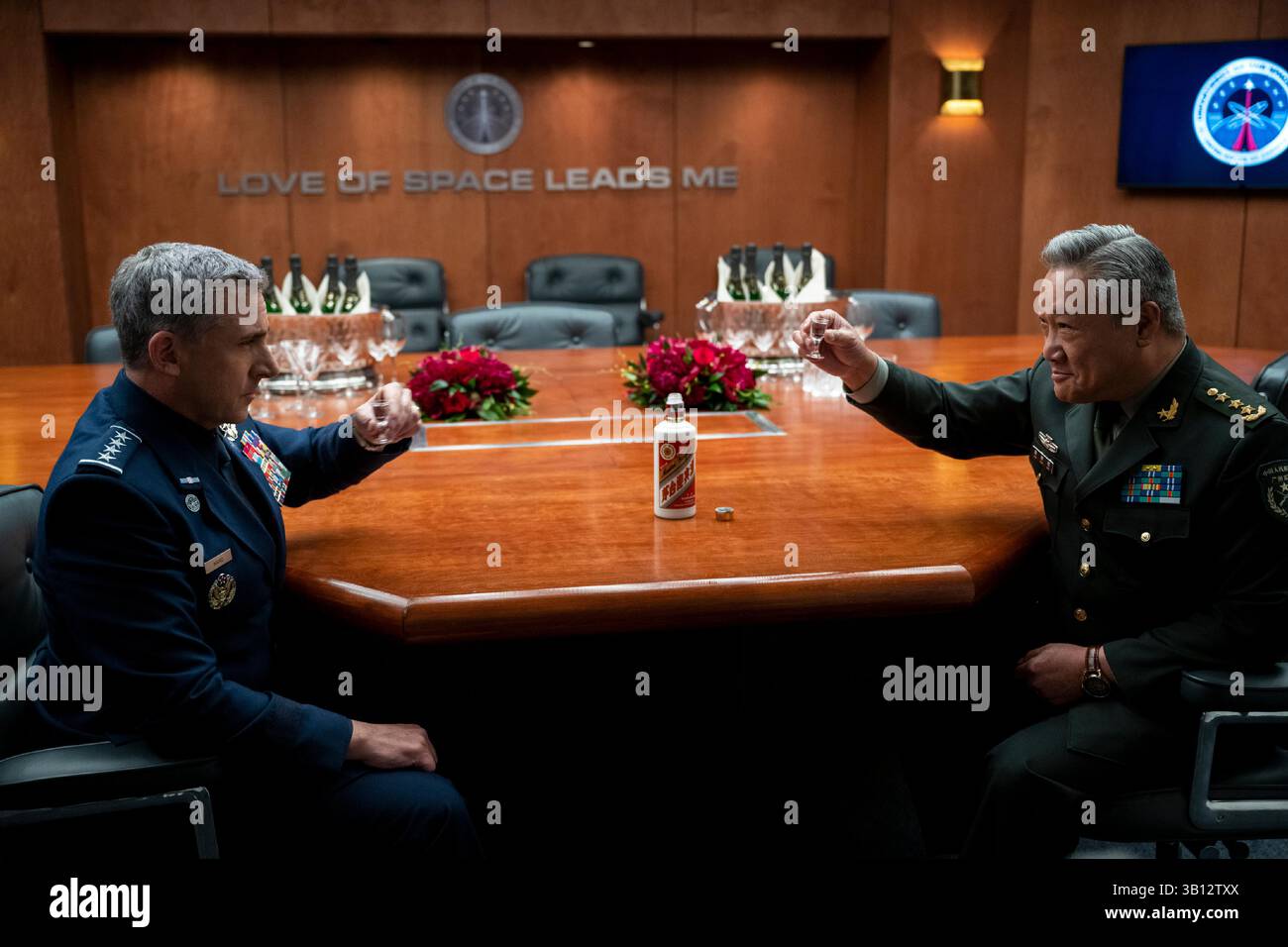 Steve Carell, Kelvin Han Yee , "Space Force" Season 2 (2022). Photo ...