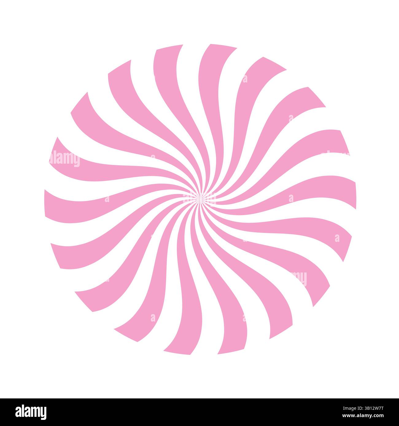 Circle line halo. Sunshine light ray. Pink beam isolated on white ...