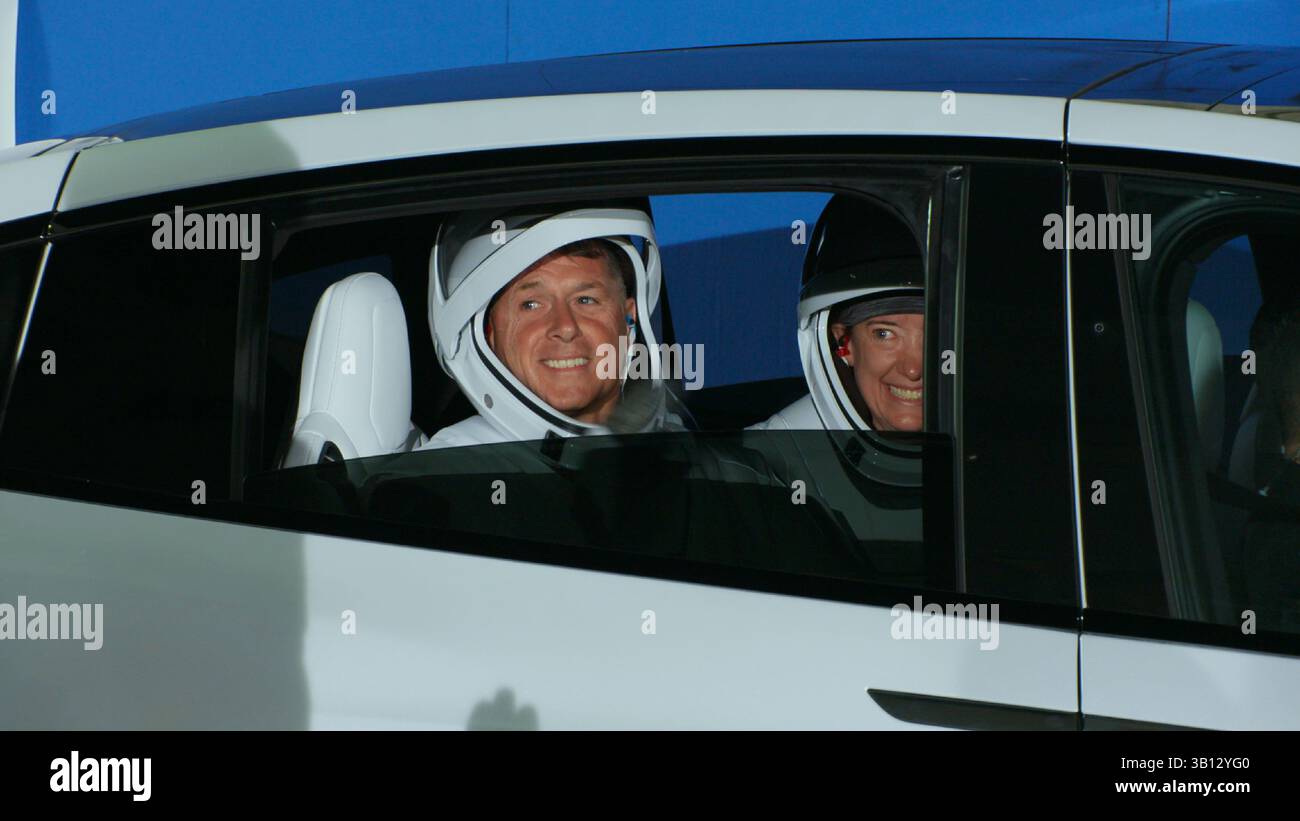 Shane Kimbrough, K. Megan McArthur, "Return to Space" (2022). Photo credit: Netflix Stock Photo ...