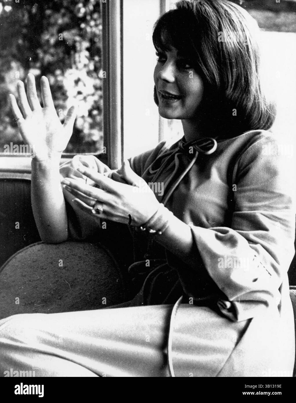 American actress NATALIE WOOD, born Natasha Gurdin, the daughter of ...