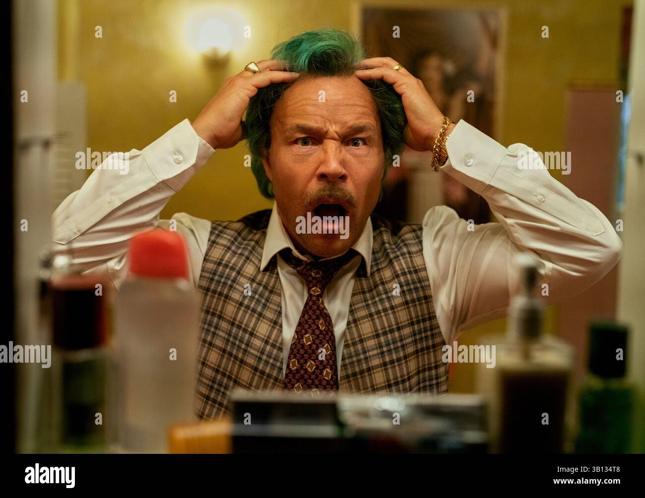 Roald Dahl's Matilda the Musical. Stephen Graham as Mr. Wormwood in ...