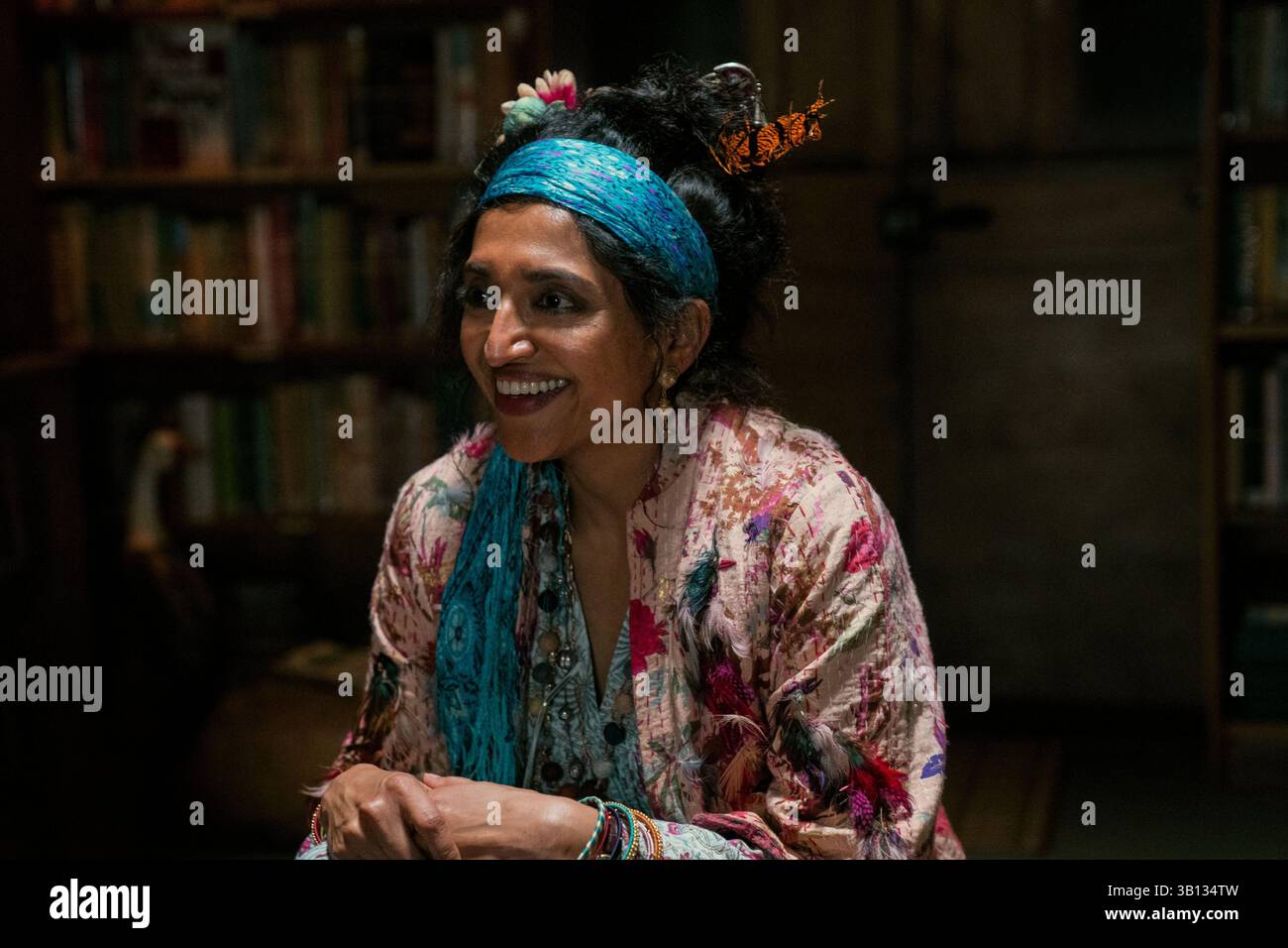Roald Dahl's Matilda the Musical. Sindhu Vee as Mrs. Phelps in Roald ...