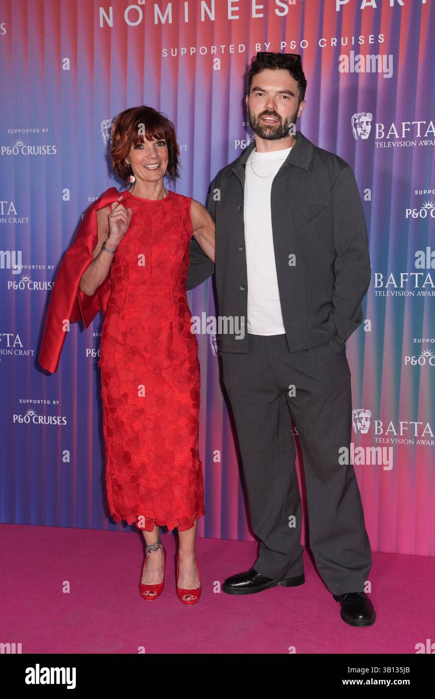 Diane Carson and Ross Carson attending the nominees' party for the ...