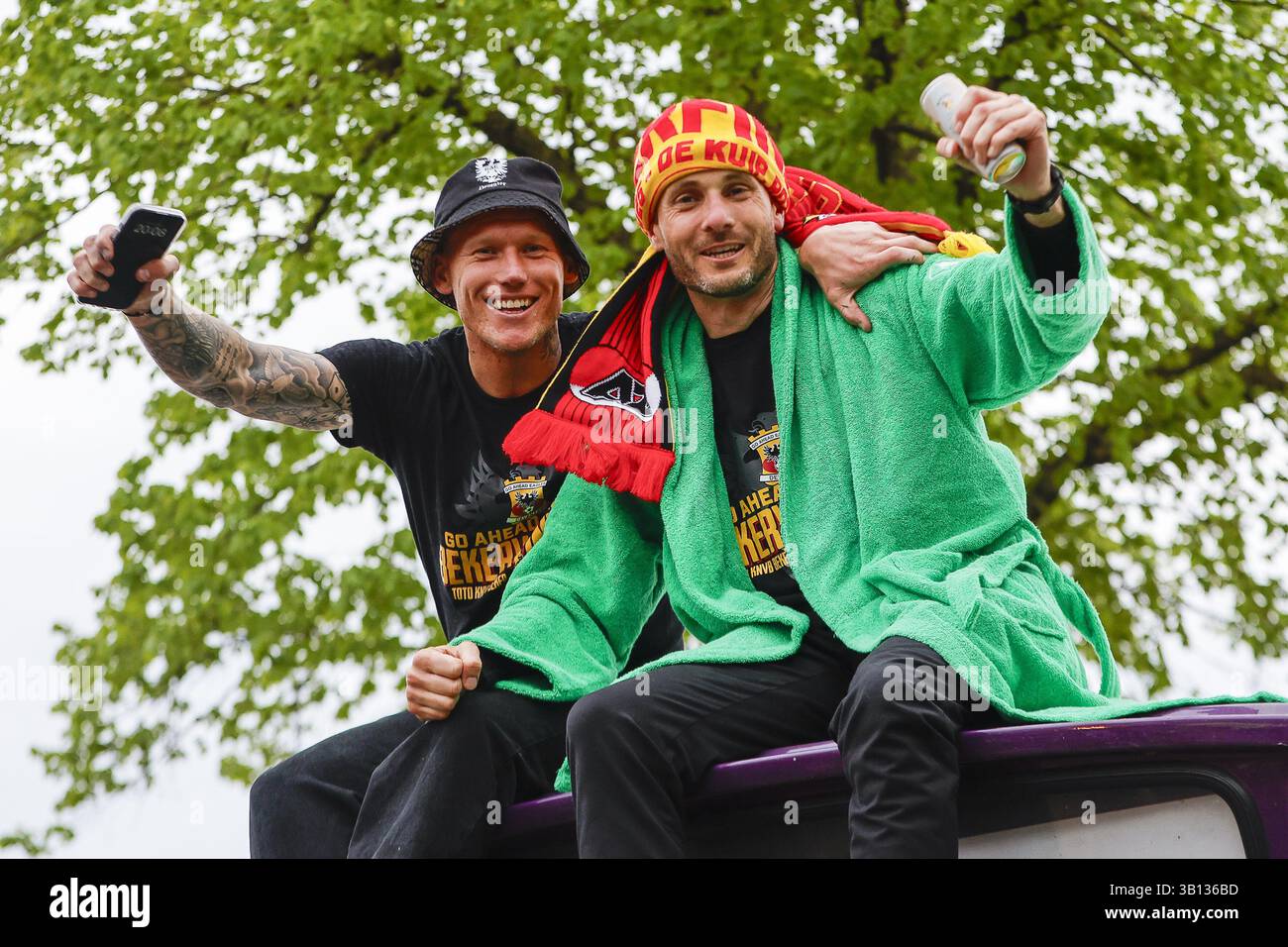 Deventer, Netherlands. 23rd Apr, 2025. DEVENTER, IJsselkade, 23-04-2025 ...