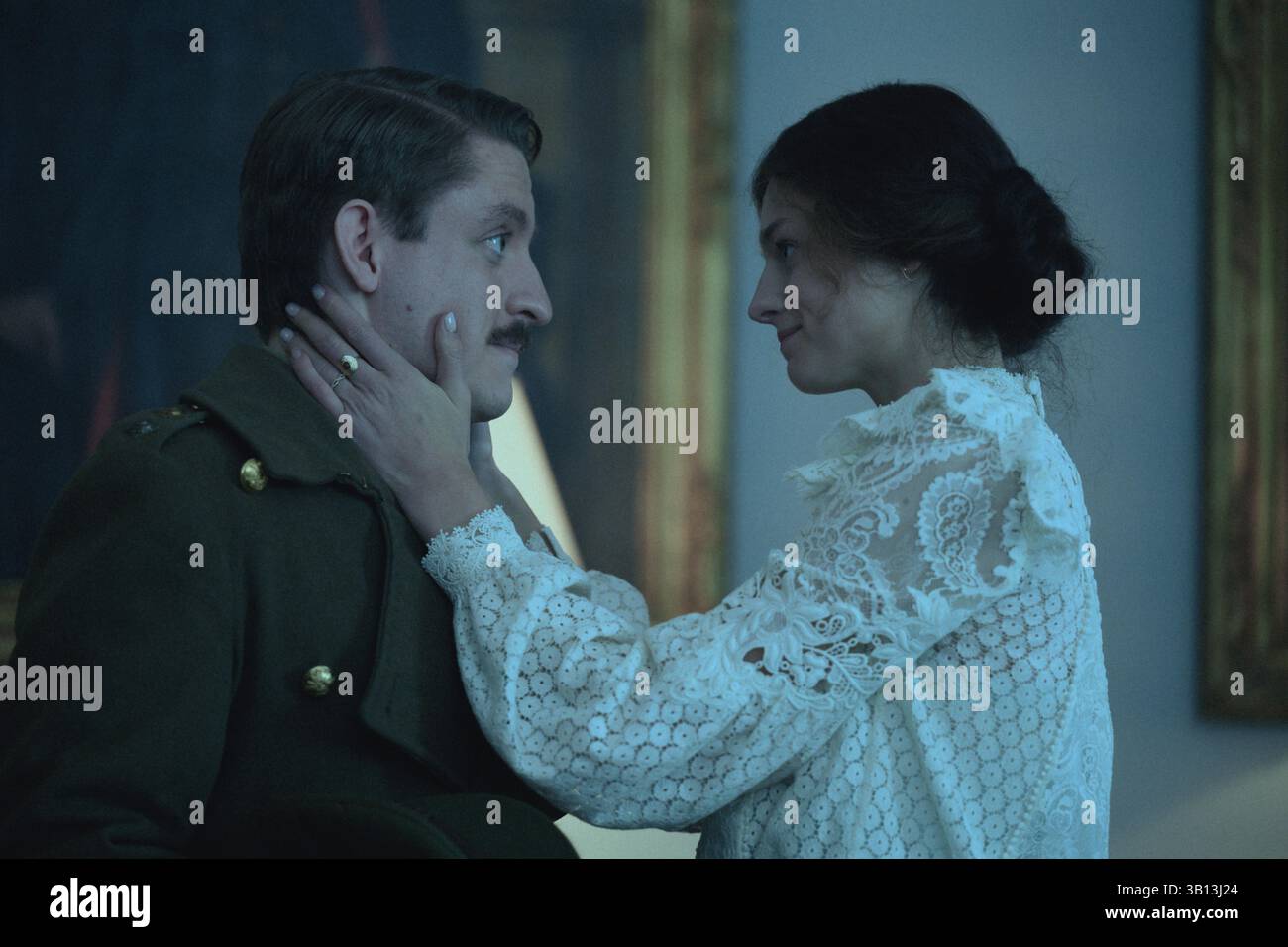 Matthew Duckett, Emma Corrin, "Lady Chatterley's Lover" (2022). Photo ...