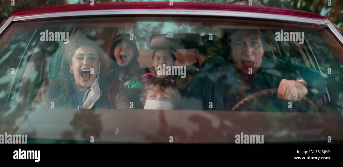 "White Noise" (2022) - (Front L-R) Greta Gerwig as Babette, Dean Moore ...