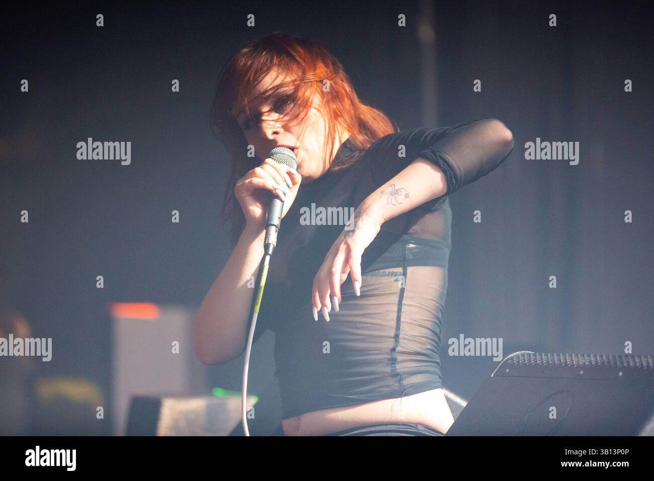 Oslo, Norway. 22nd, April 2025. The American singer and artist Madeline ...