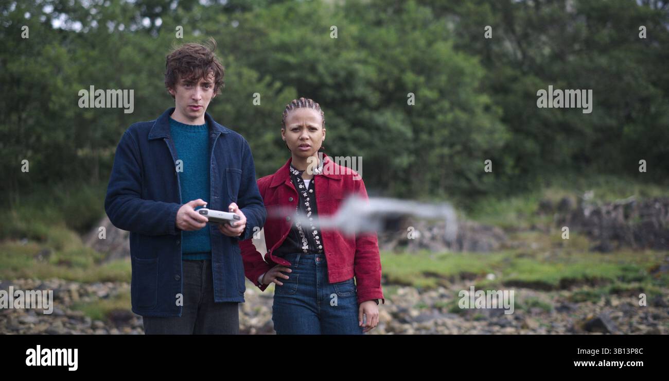 Samuel Blenkin, Myha'la Herrold, "Black Mirror" Season 6 (2023). Photo ...