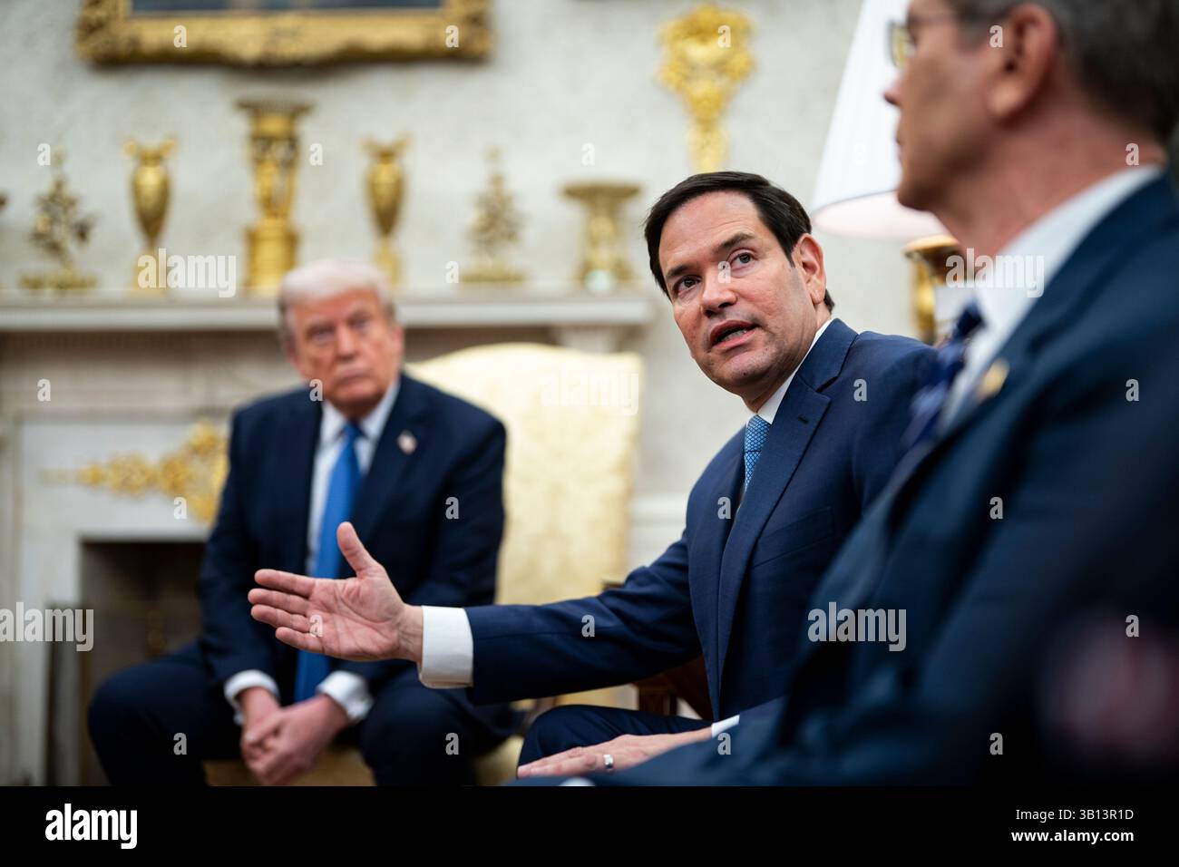 Washington, Dc, USA. 24th Apr, 2025. US President Donald Trump, from ...