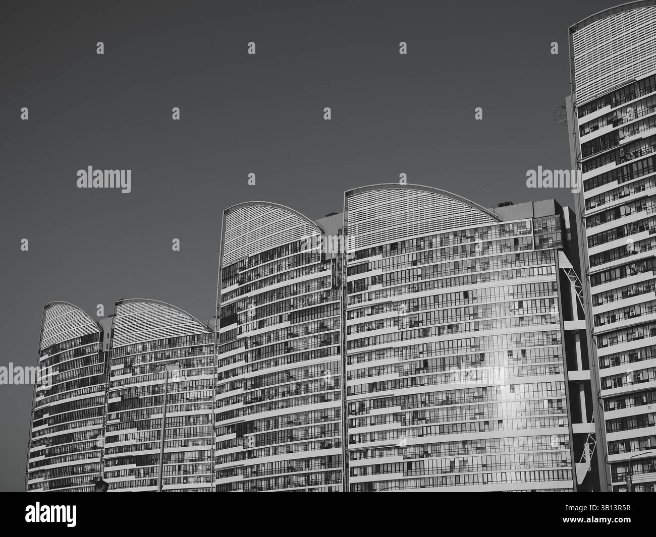 The Modern Architectural Design of Textured HighRise Buildings and ...