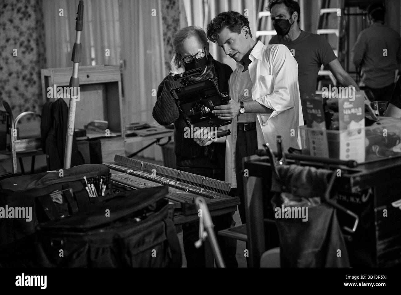 (L to R) Producer Steven Spielberg and Writer/Director/Producer Bradley ...