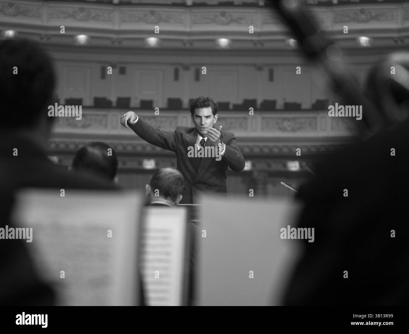 Bradley Cooper as Leonard Bernstein (Director/Writer/Producer) in ...