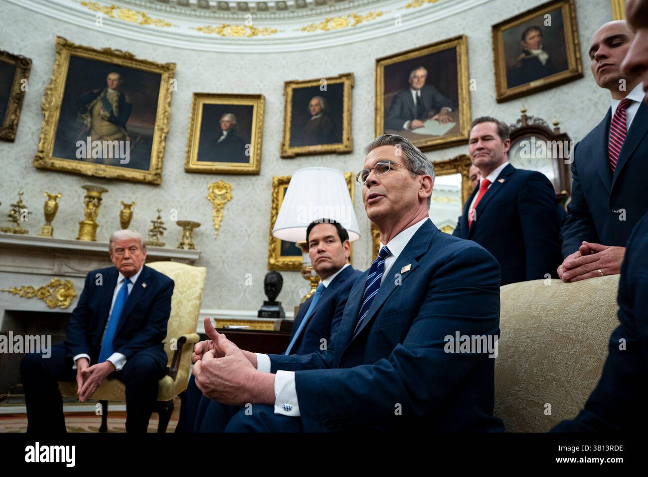 Washington, Dc, USA. 24th Apr, 2025. US President Donald Trump, from ...