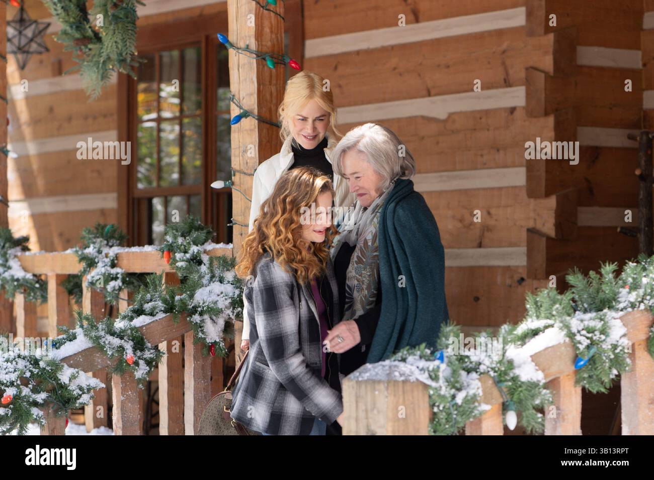 Joey King, Kathy Bates, Nicole Kidman, "A Family Affair" (2024). Photo ...