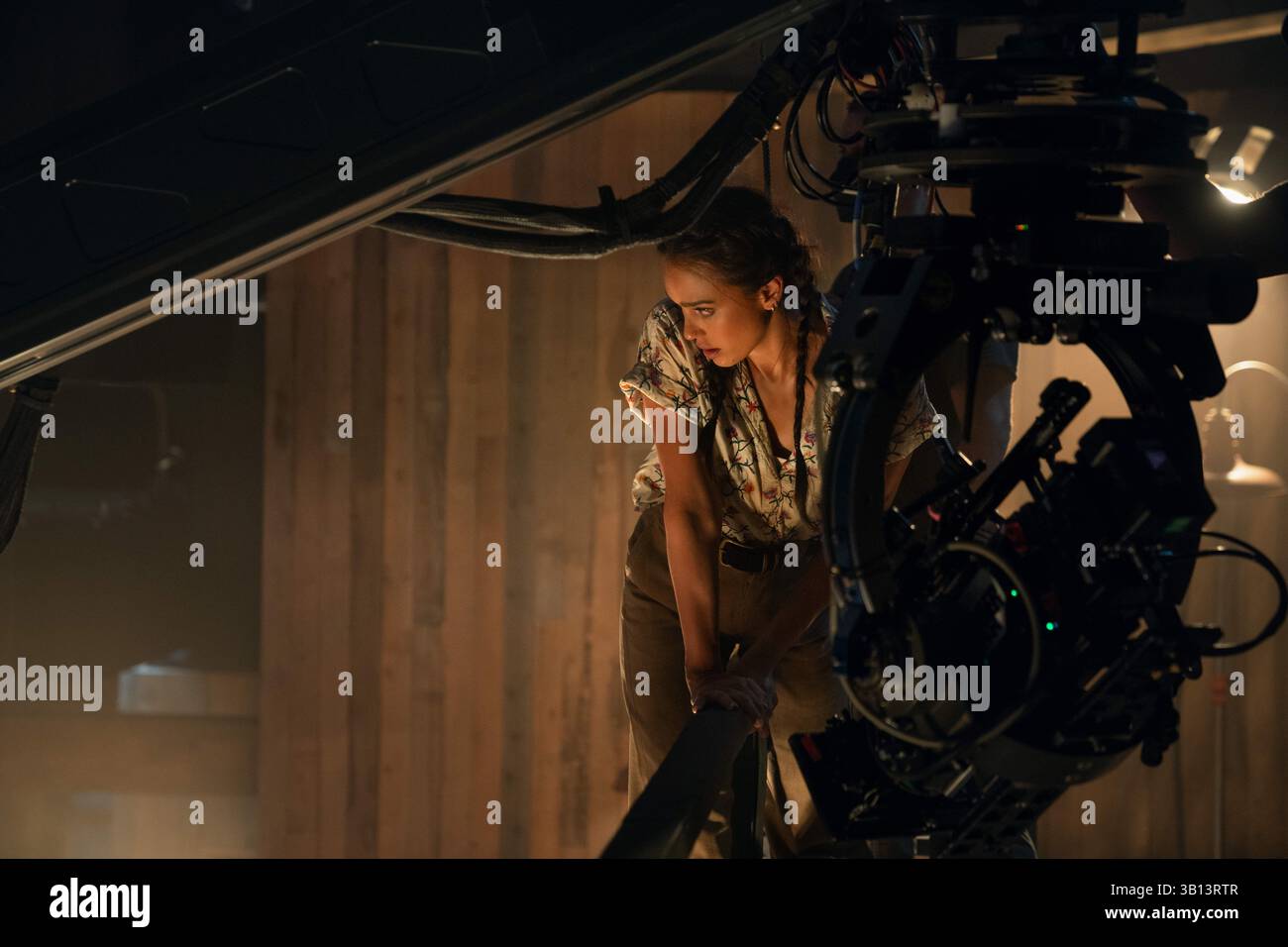 Jessica Alba, "Trigger Warning" (2024). Photo credit: Ursula Coyote/Netflix Stock Photo - Alamy