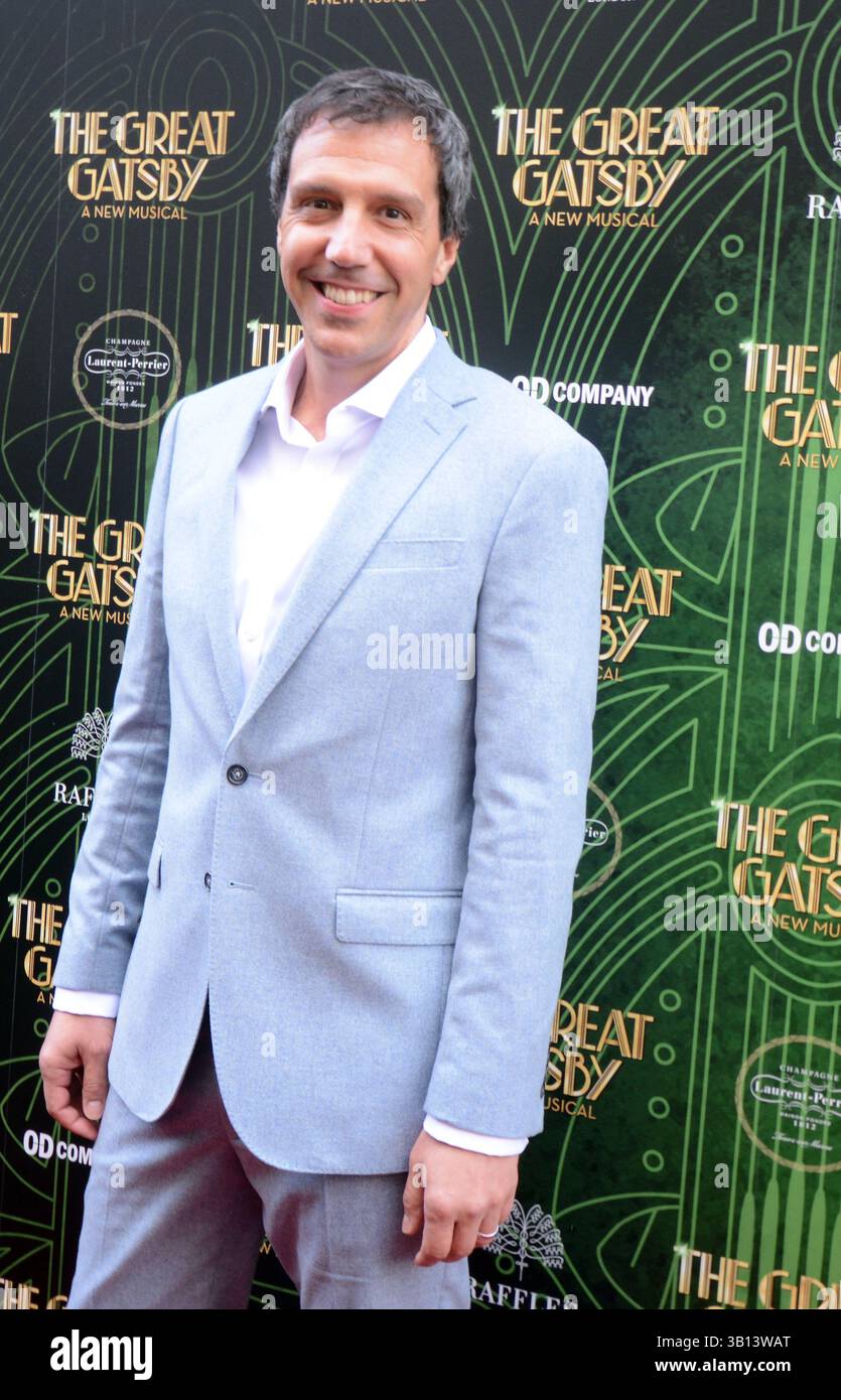 24th April 2025. Opening Night of The Great Gatsby Musical Red Carpet ...