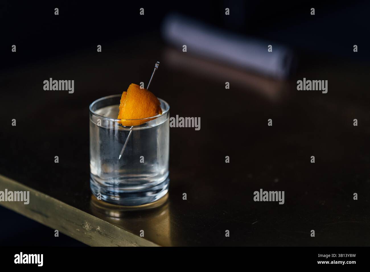Minimalist Citrus Cocktail in Coupe Glass Stock Photo - Alamy