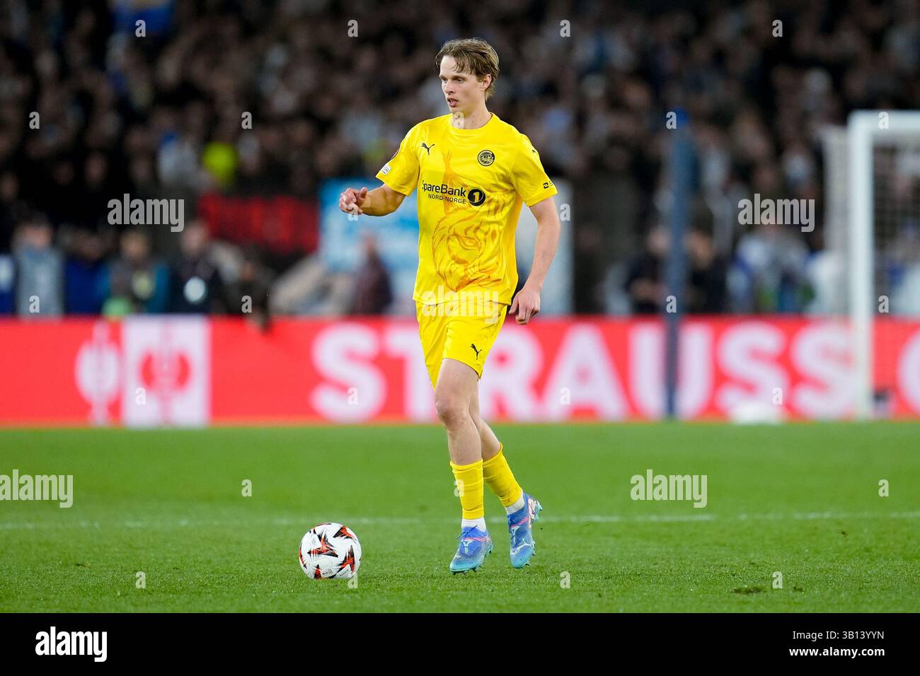 Rome, Italy. 17th Apr, 2025. Jostein Gundersen of FK Bodo/Glimt during ...