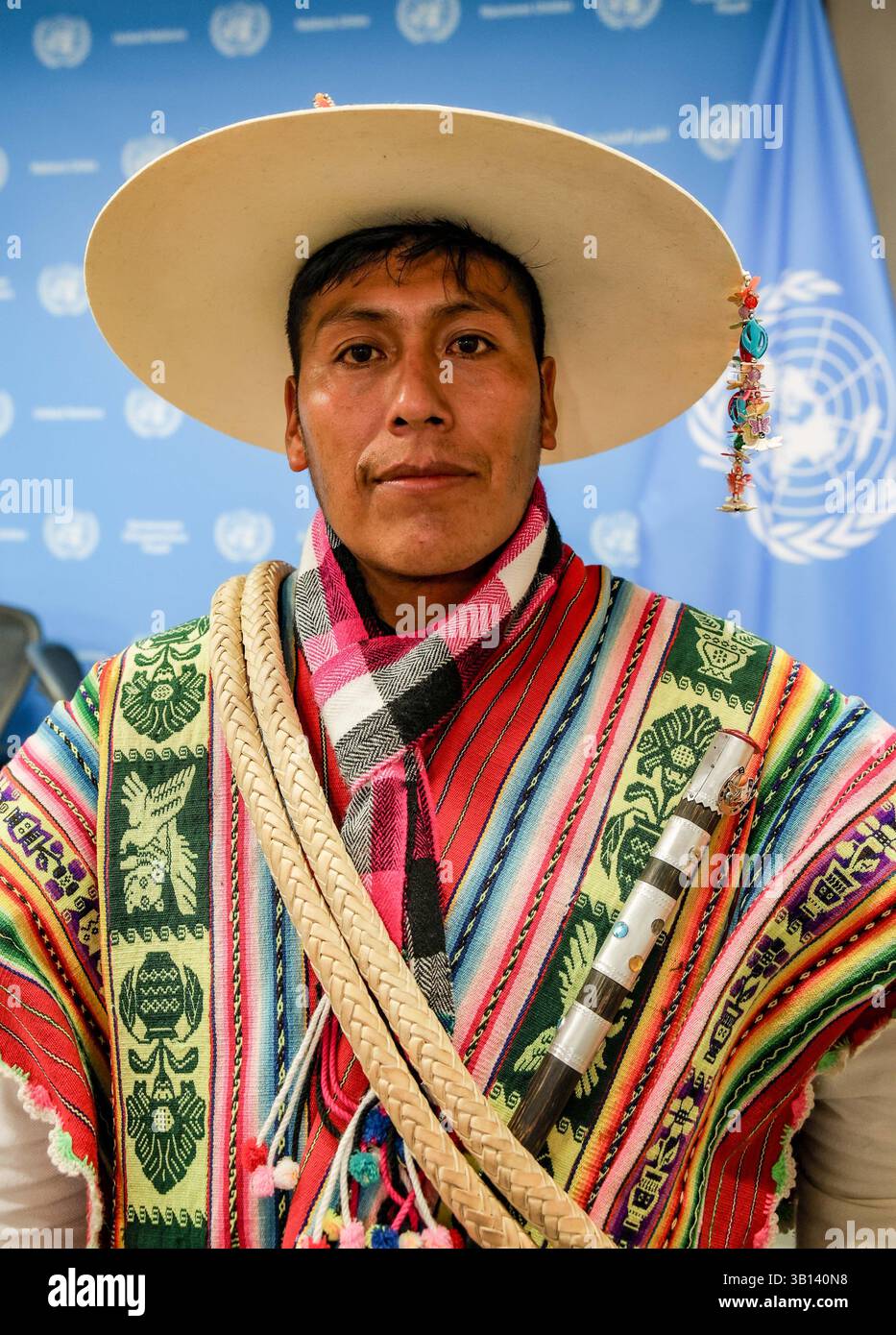 Aymara quechua speaking hi-res stock photography and images - Alamy