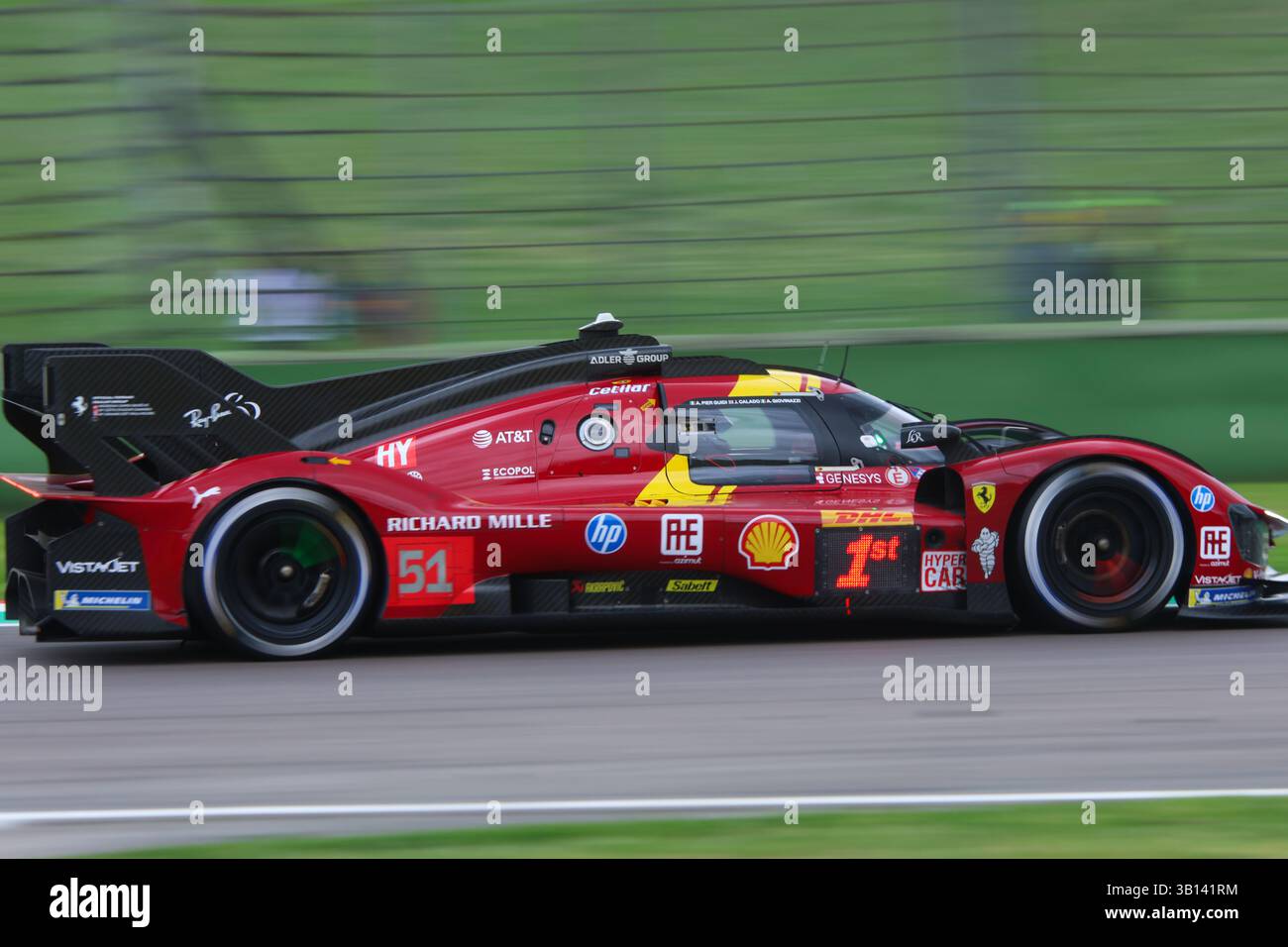 Imola, Italy. 20th Apr, 2025. The #51 Ferrari 499P of FERRARI AF CORSE ...