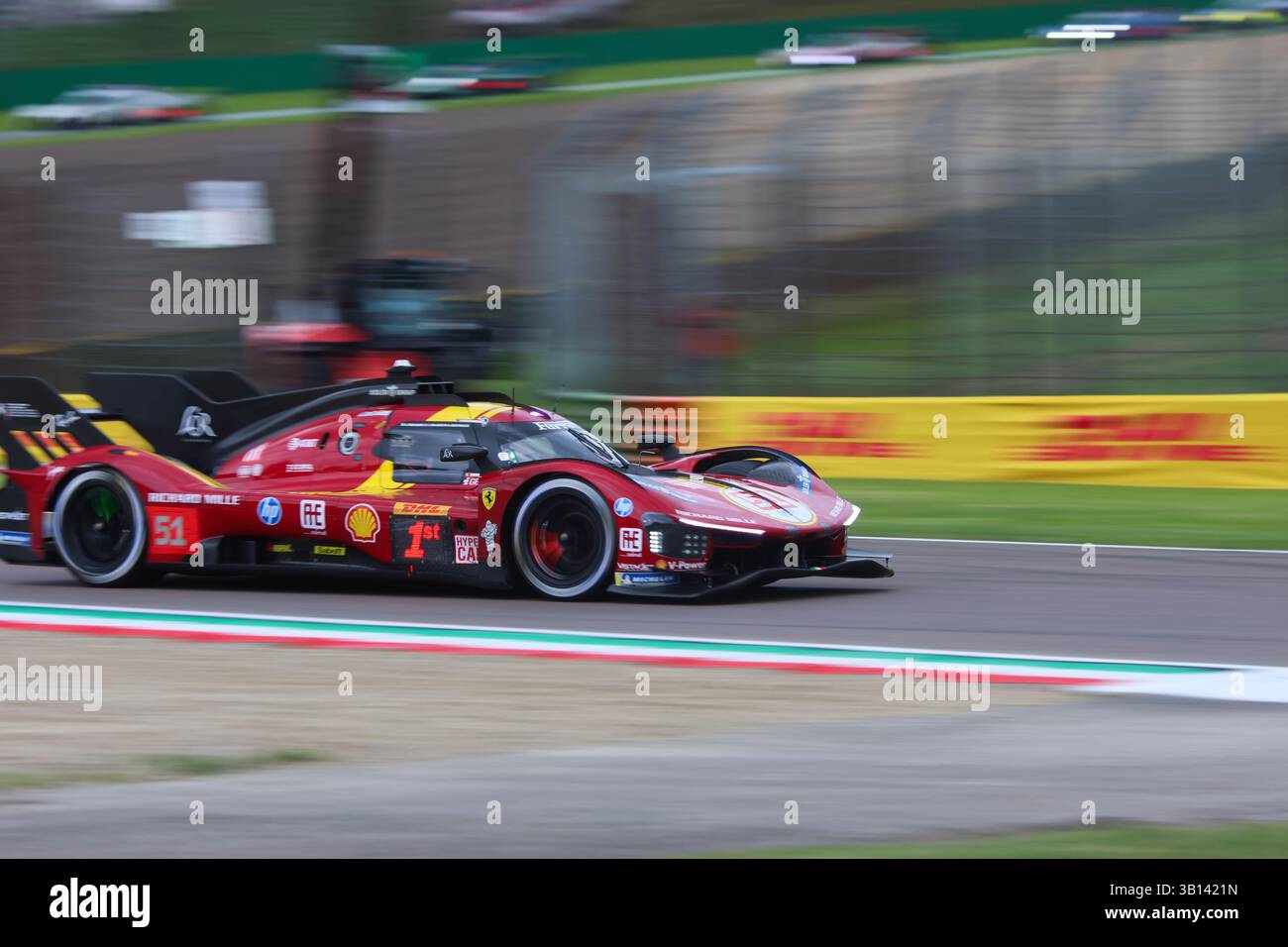 Imola, Italy. 20th Apr, 2025. Antonio GIOVINAZZI (ITA) racing the #51 ...