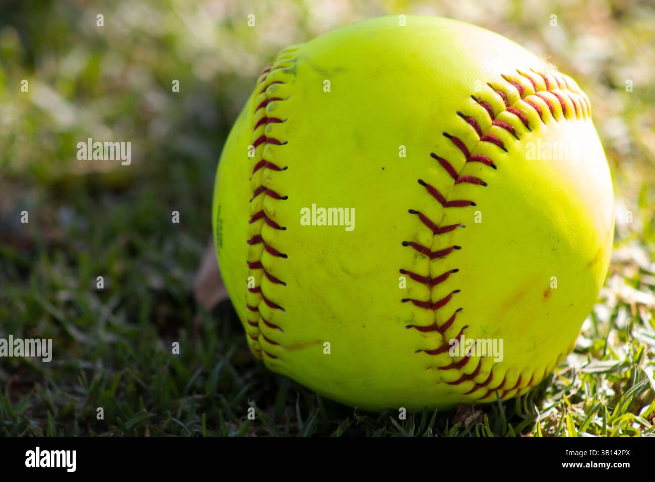 Softball texture hi-res stock photography and images - Alamy