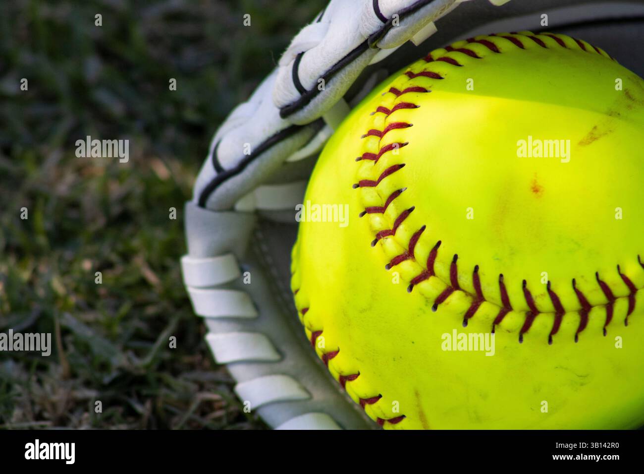 Baseball field softball ball hi-res stock photography and images - Alamy