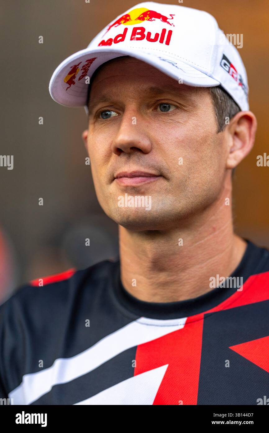 Las Palmas, Espagne. 24th Apr, 2025. OGIER Sebastien, Toyota GR Yaris ...