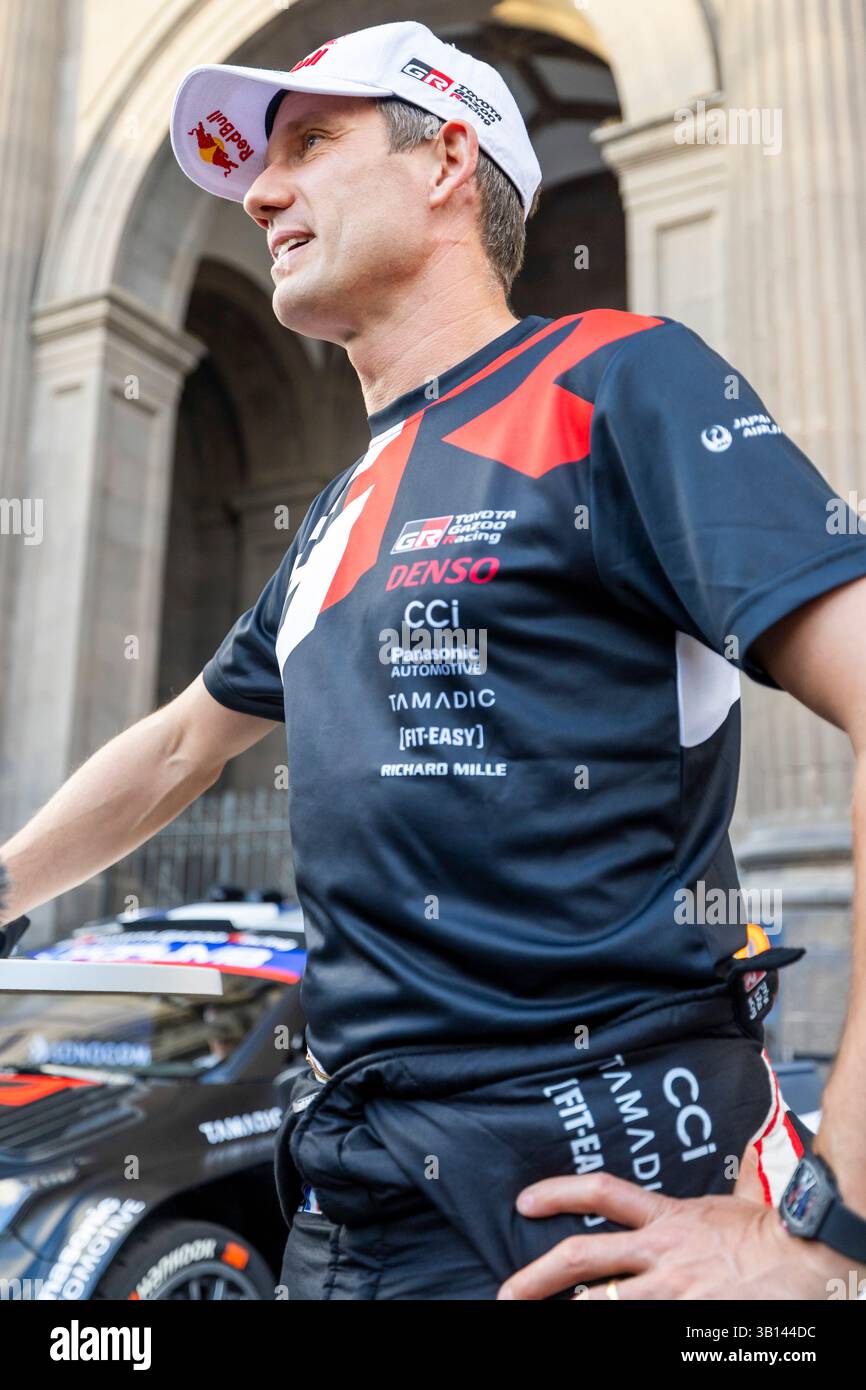 Las Palmas, Espagne. 24th Apr, 2025. OGIER Sebastien, Toyota GR Yaris ...