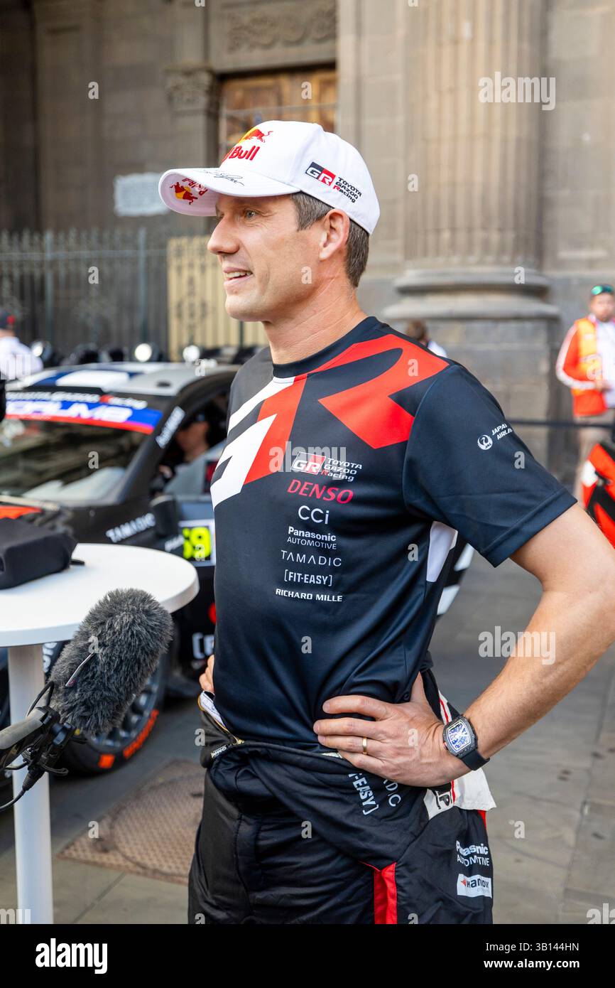 Las Palmas, Espagne. 24th Apr, 2025. OGIER Sebastien, Toyota GR Yaris ...