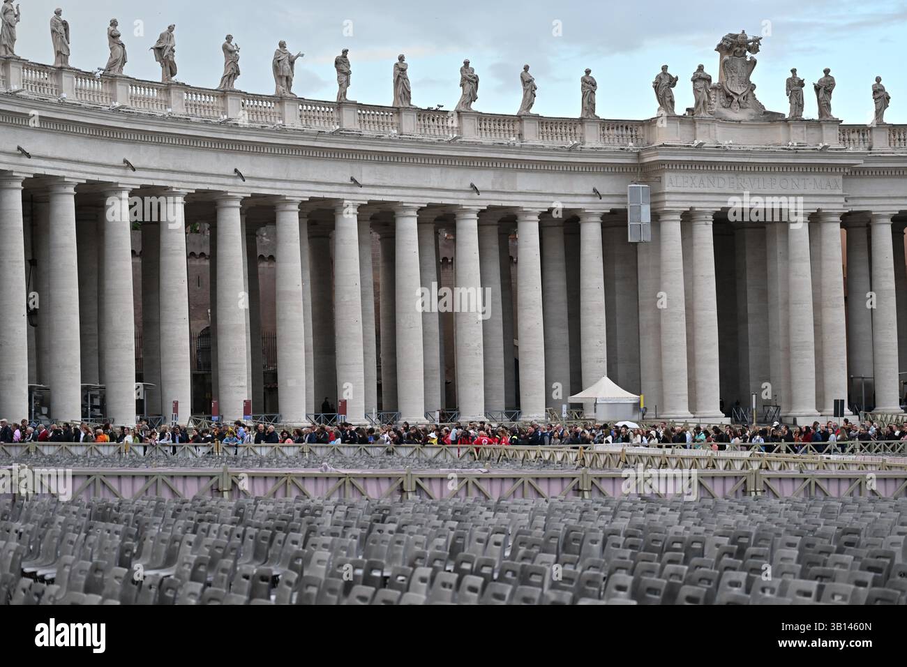 Roma, Italy. 24th Apr, 2025. Italy, march 29 st 2024: Homage of the ...