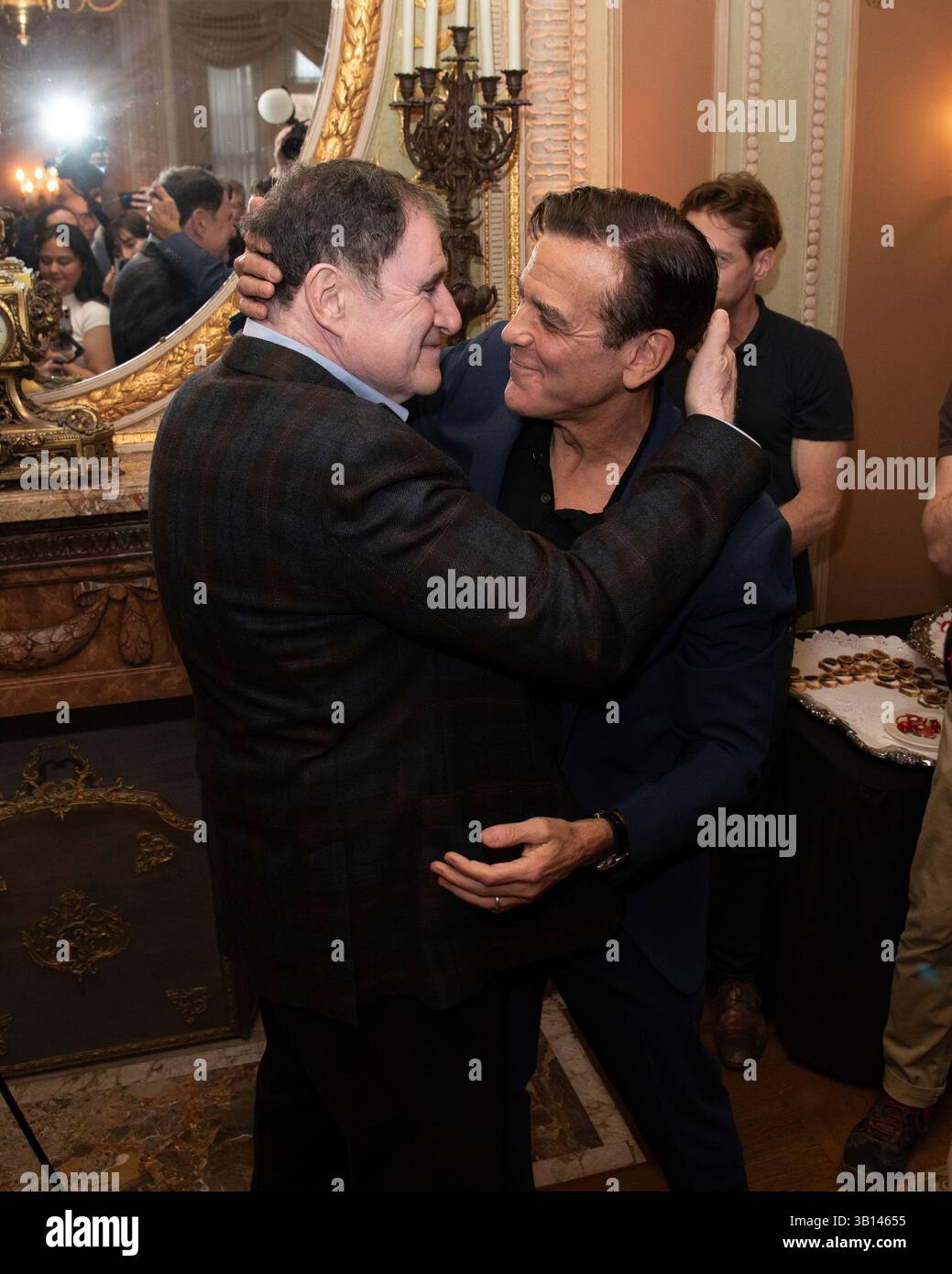 Richard Kind, left, and George Clooney appear at George Clooney's ...