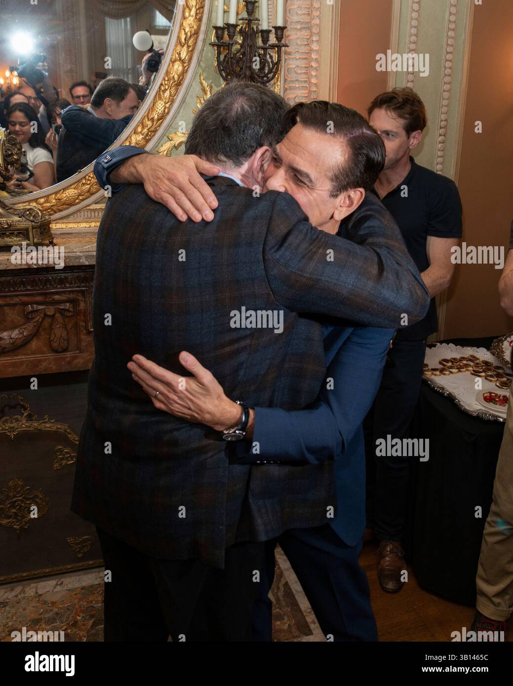Richard Kind, left, and George Clooney appear at George Clooney's ...
