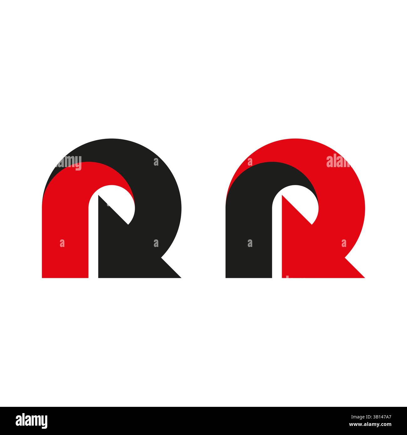 Abstract logo design. Circular arrow symbol. Minimal contrast vector ...