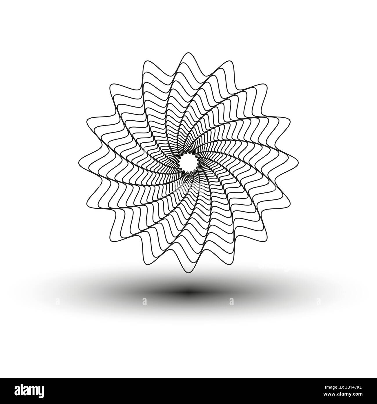 Thin lines light form pattern hi-res stock photography and images - Alamy