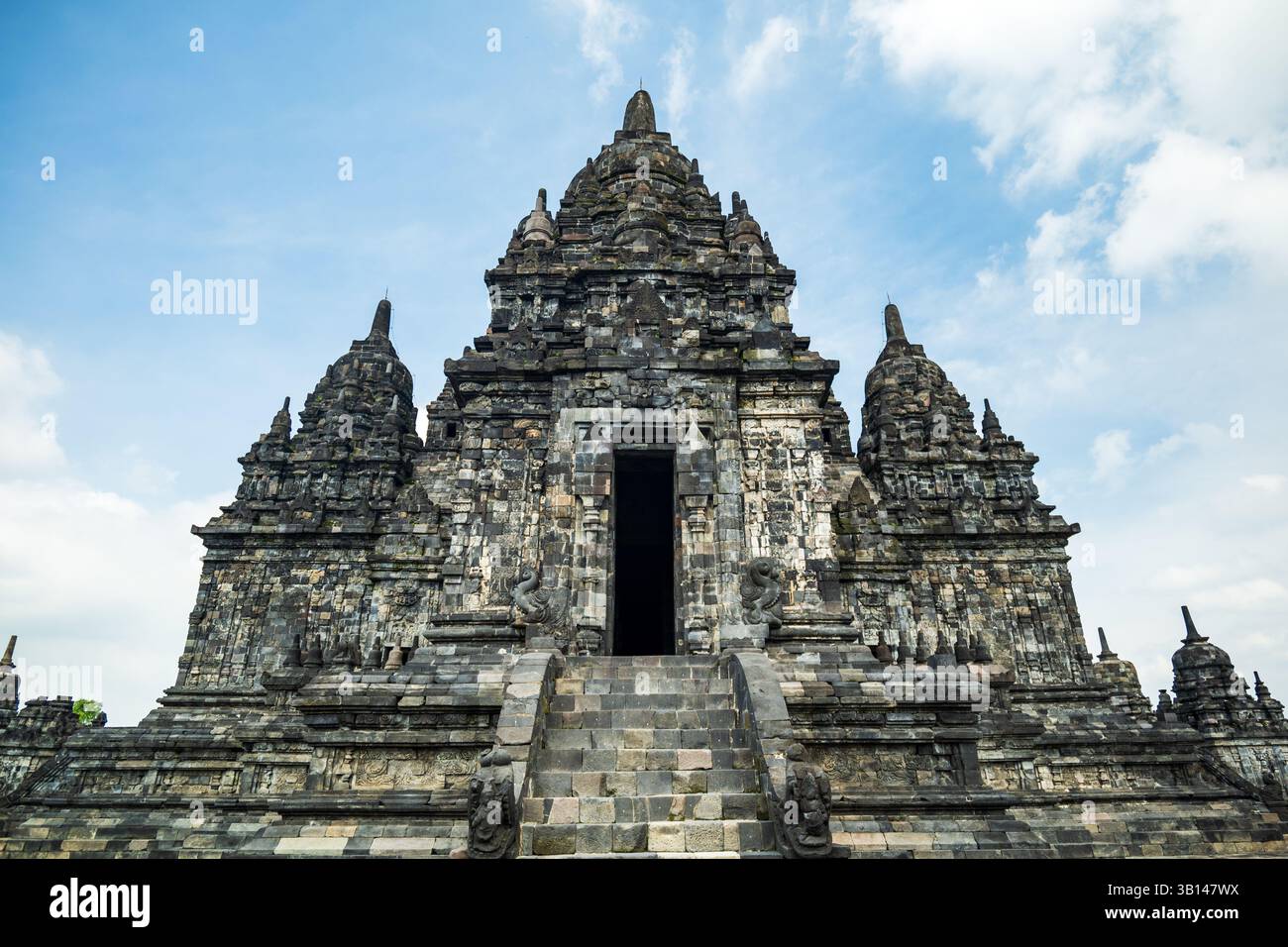 Sewu temple at Prambanan archaeology site in Yogyakarta, Indonesia ...