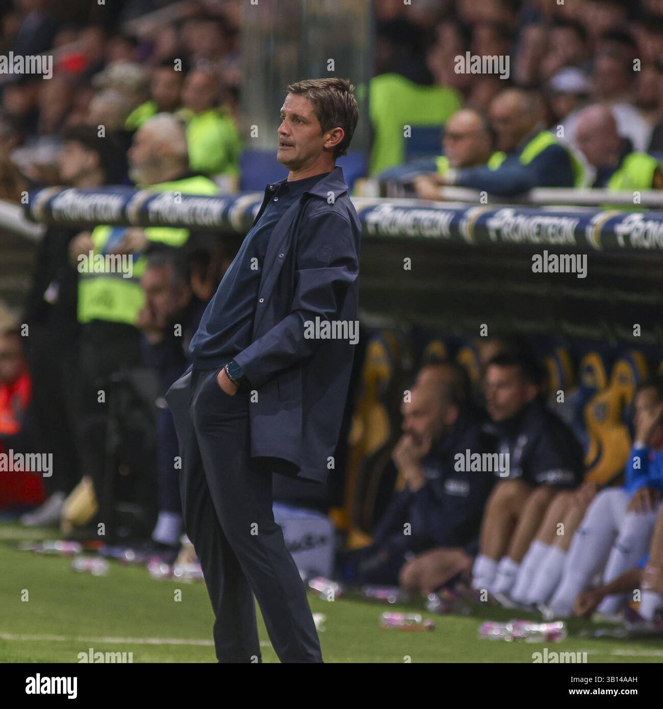 Parma, Italy. 25th Apr, 2025. Cristian Chivu Head Coach of Parma AC ...