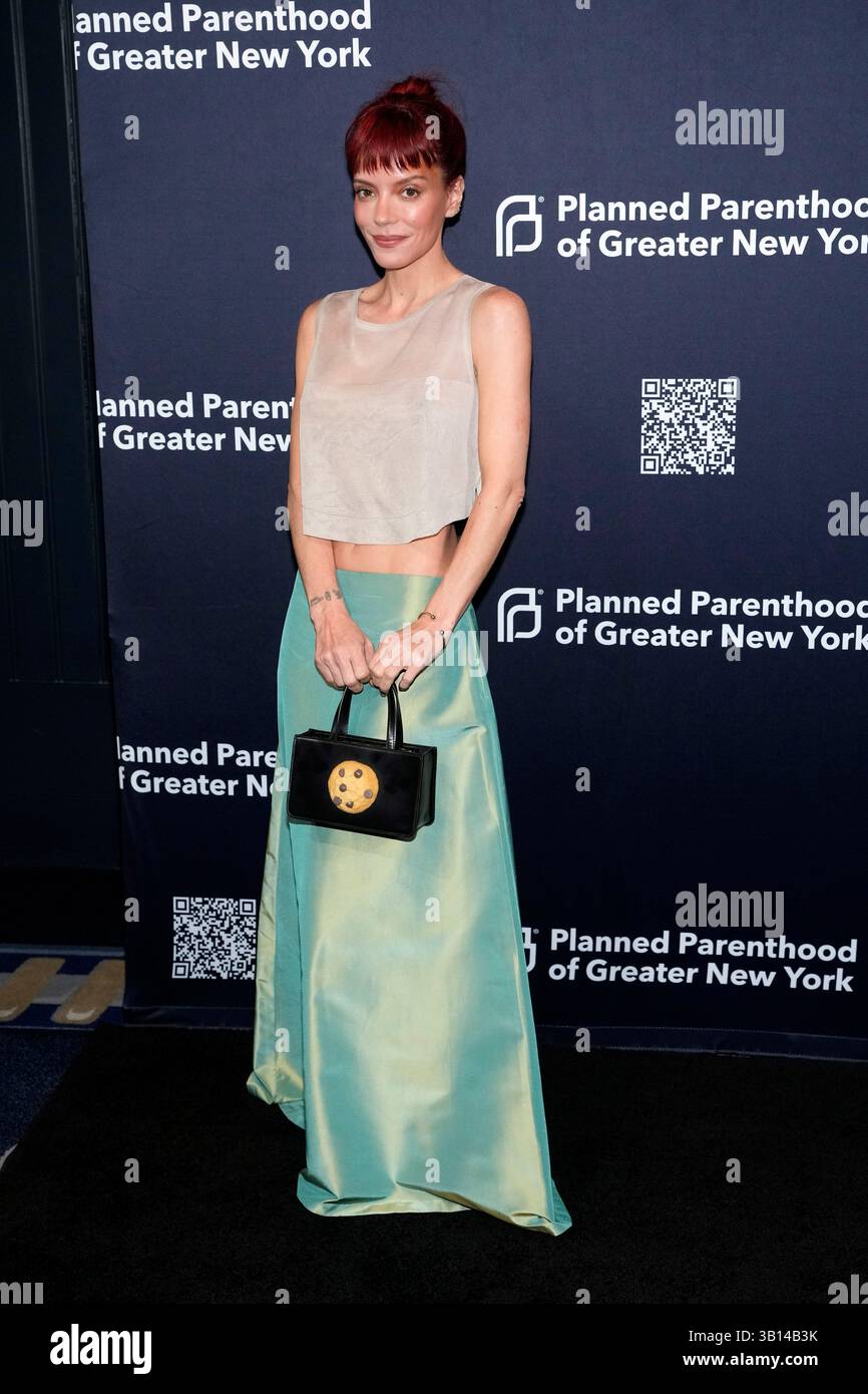 Lily Allen attends the Planned Parenthood of Greater New York Spring ...