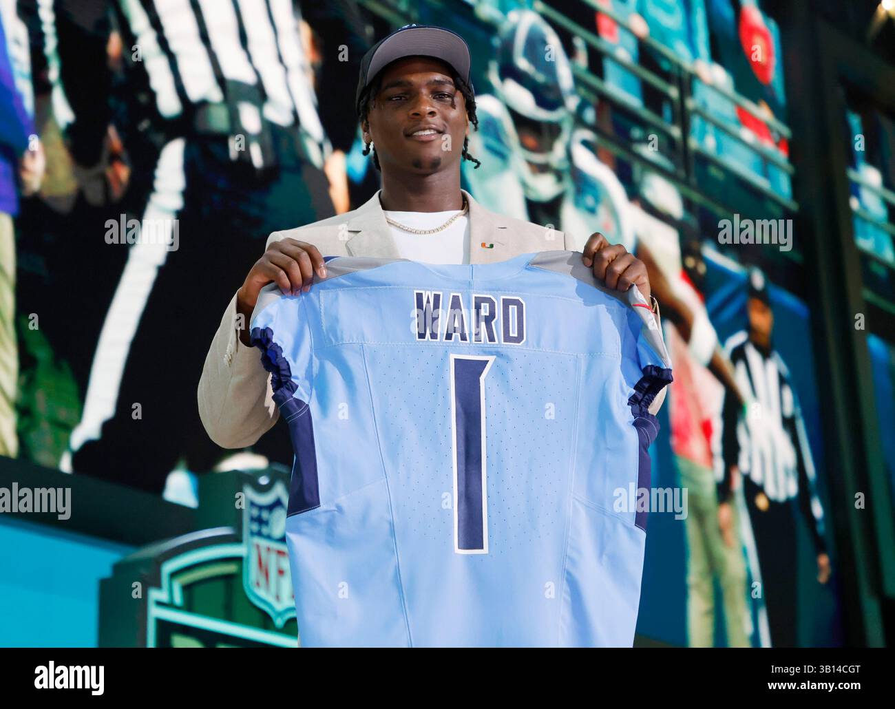 Green Bay, United States. 24th Apr, 2025. University of Miami ...