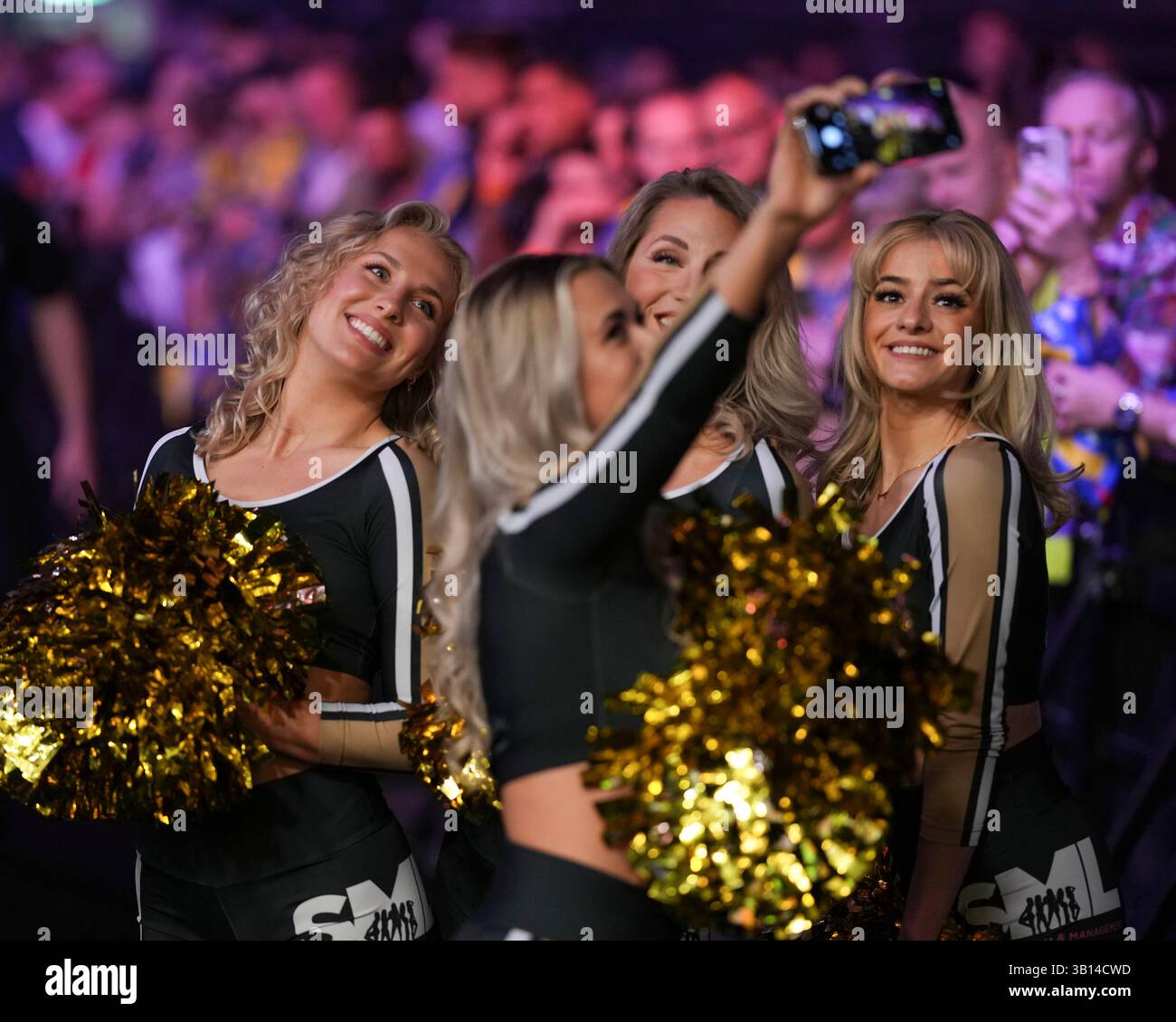 24th April 2025, M&S Bank Arena, Liverpool, England; 2025 PDC Premier League Darts Liverpool ...